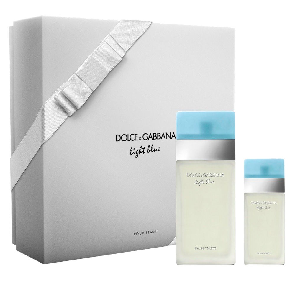 Dolce & Gabbana LIGHT BLUE POUR FEMME COFFRET Eau de Toilette em ...