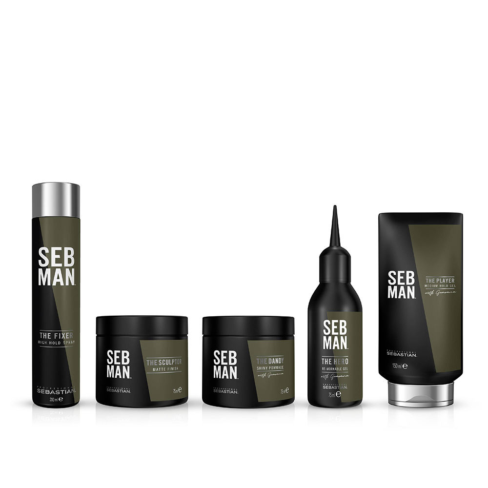 SEBMAN THE HERO Gel Fixation et Brillance Remoulable Seb Man ...