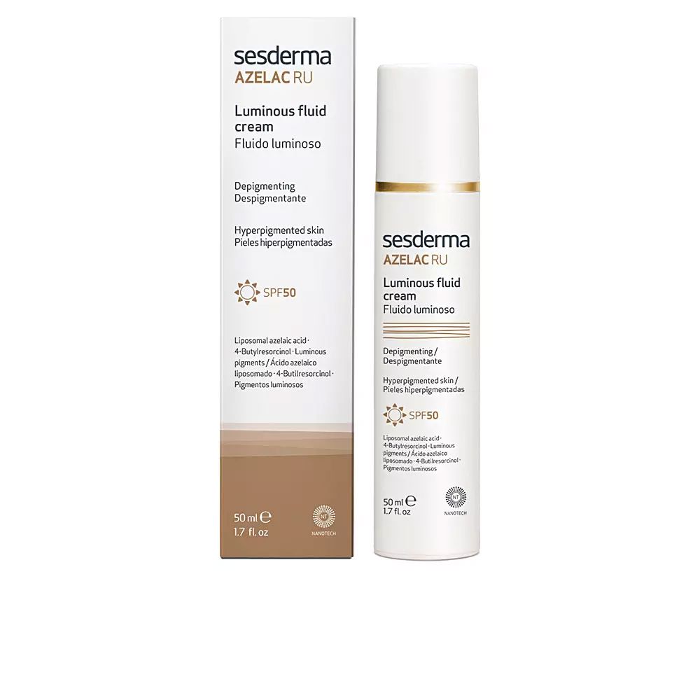 AZELAC RU fluido luminoso SPF50, Tratamientos Faciales Sesderma ...