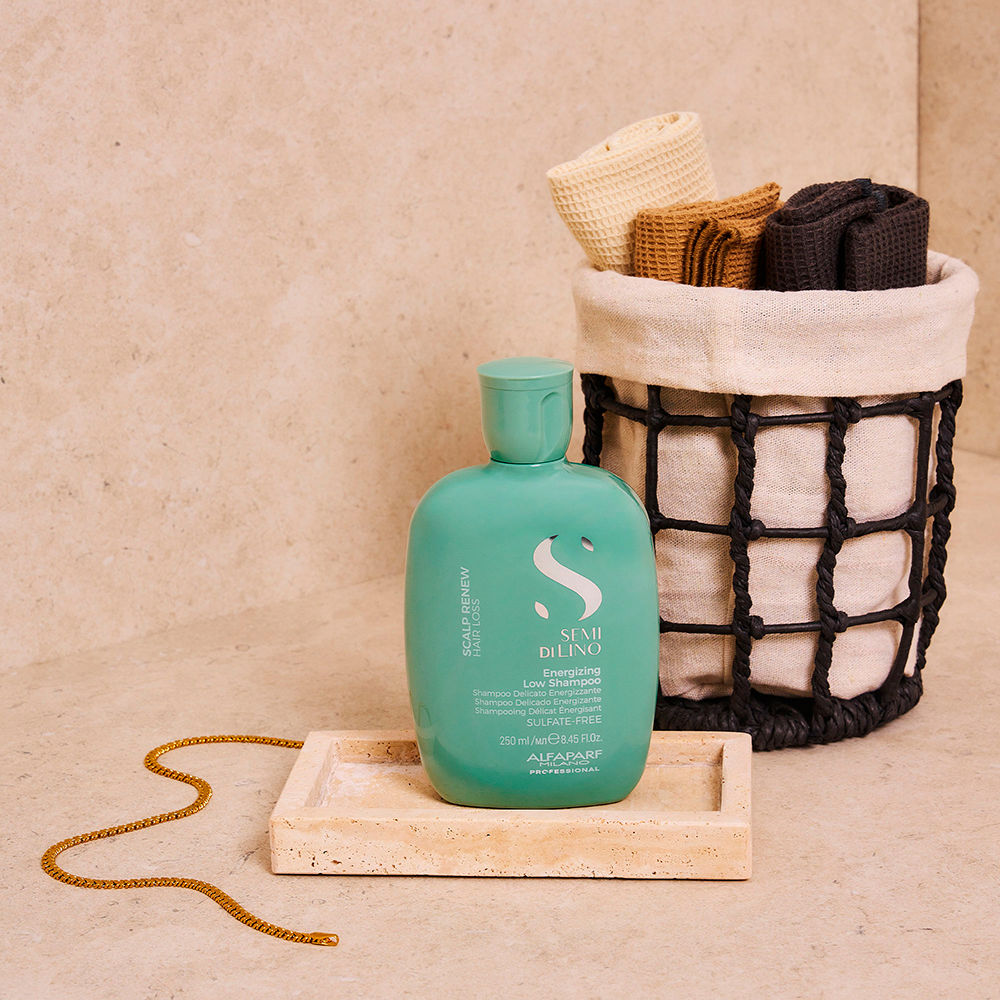 SEMI DI LINO scalp renew energizing low shampoo Alfaparf Milano ...