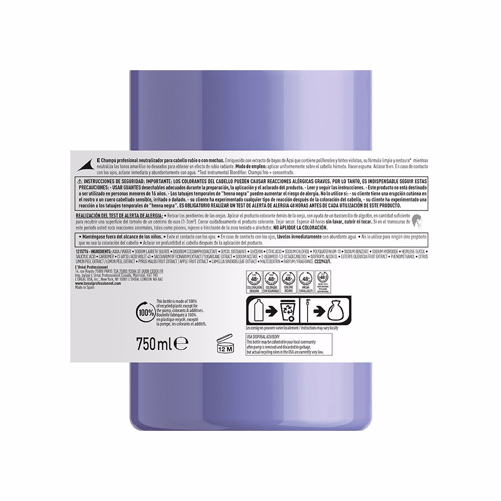 BLONDIFIER GLOSS shampoo L'Oréal Professionnel Paris Shampoos ...