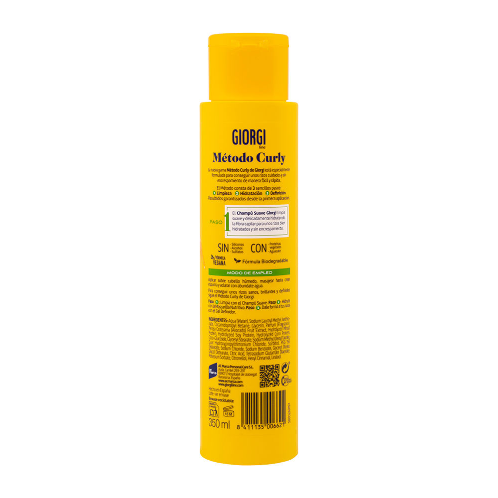 Shampoo GIORGI CURLY METHOD Giorgi Line Shampoo - Perfumes Club