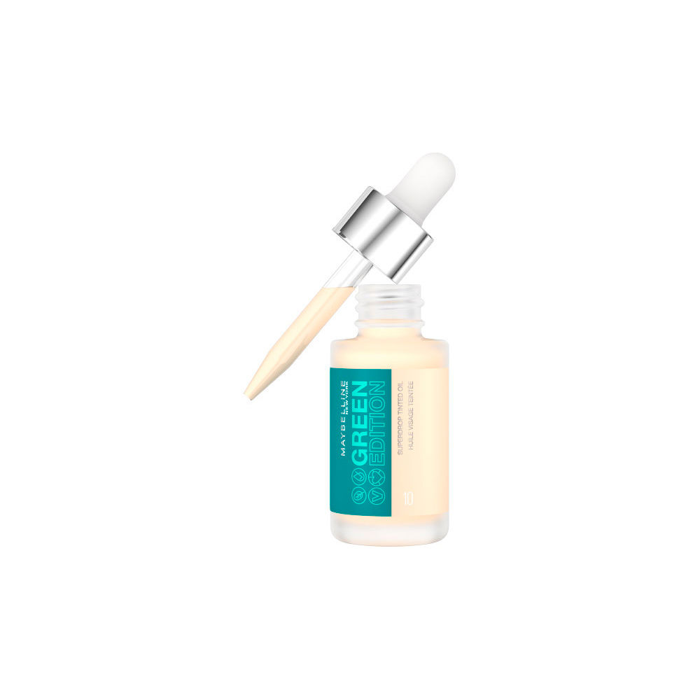 GREEN EDITION superdrop tinted oil Maybelline Liquid foundation ...