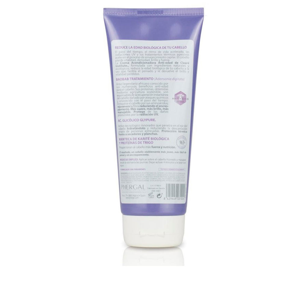 ANTI-AGING conditioning cream Clearé Institute Hair conditioners ...