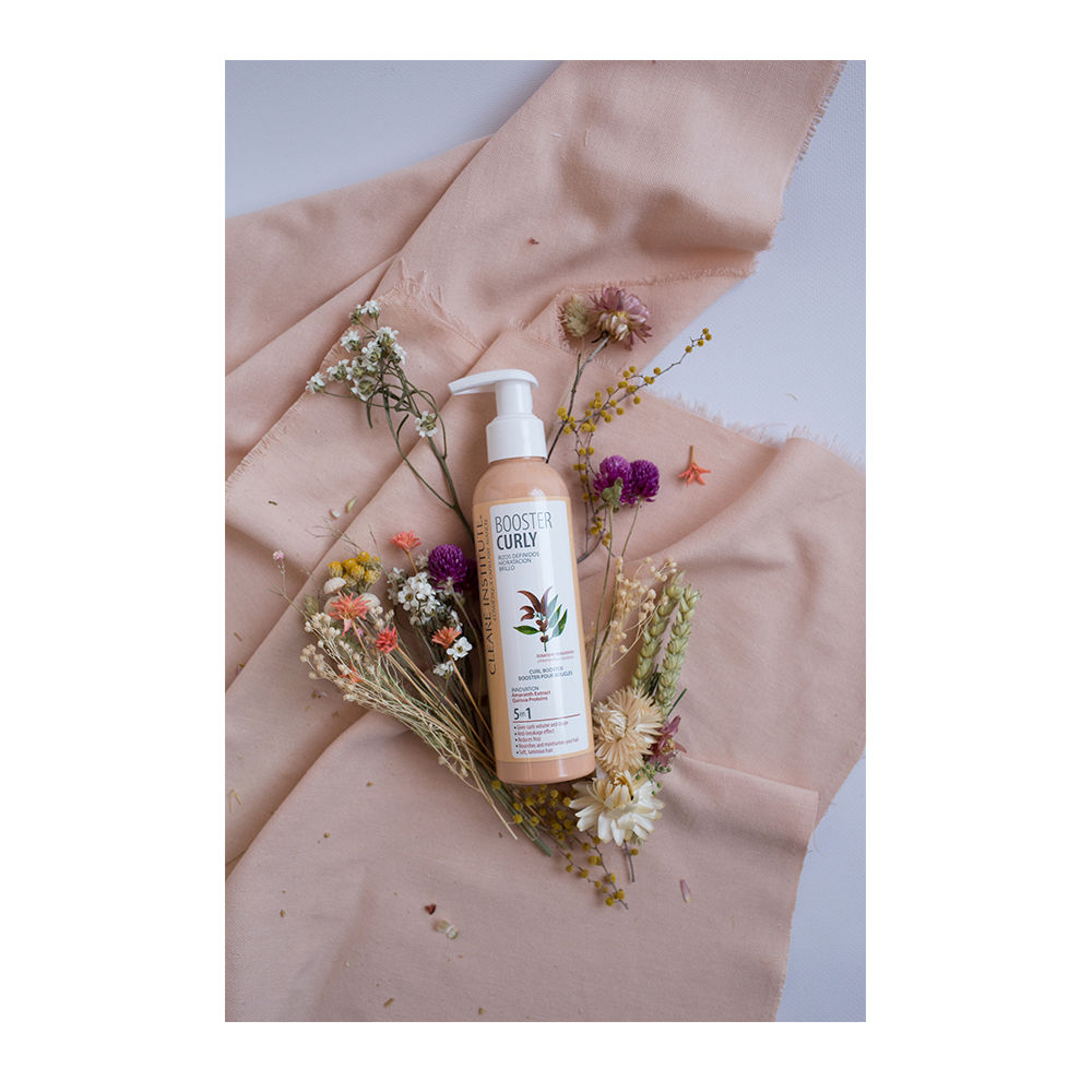 CURLY BOOSTER defined curls hydration shine Clearé Institute Hair ...