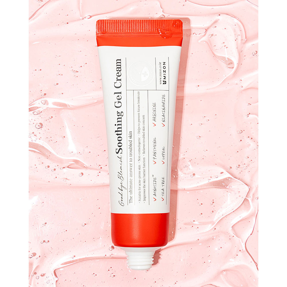 GOOD BYE BLEMISH creme calmante em gel Hidratação e nutrição Mizon ...