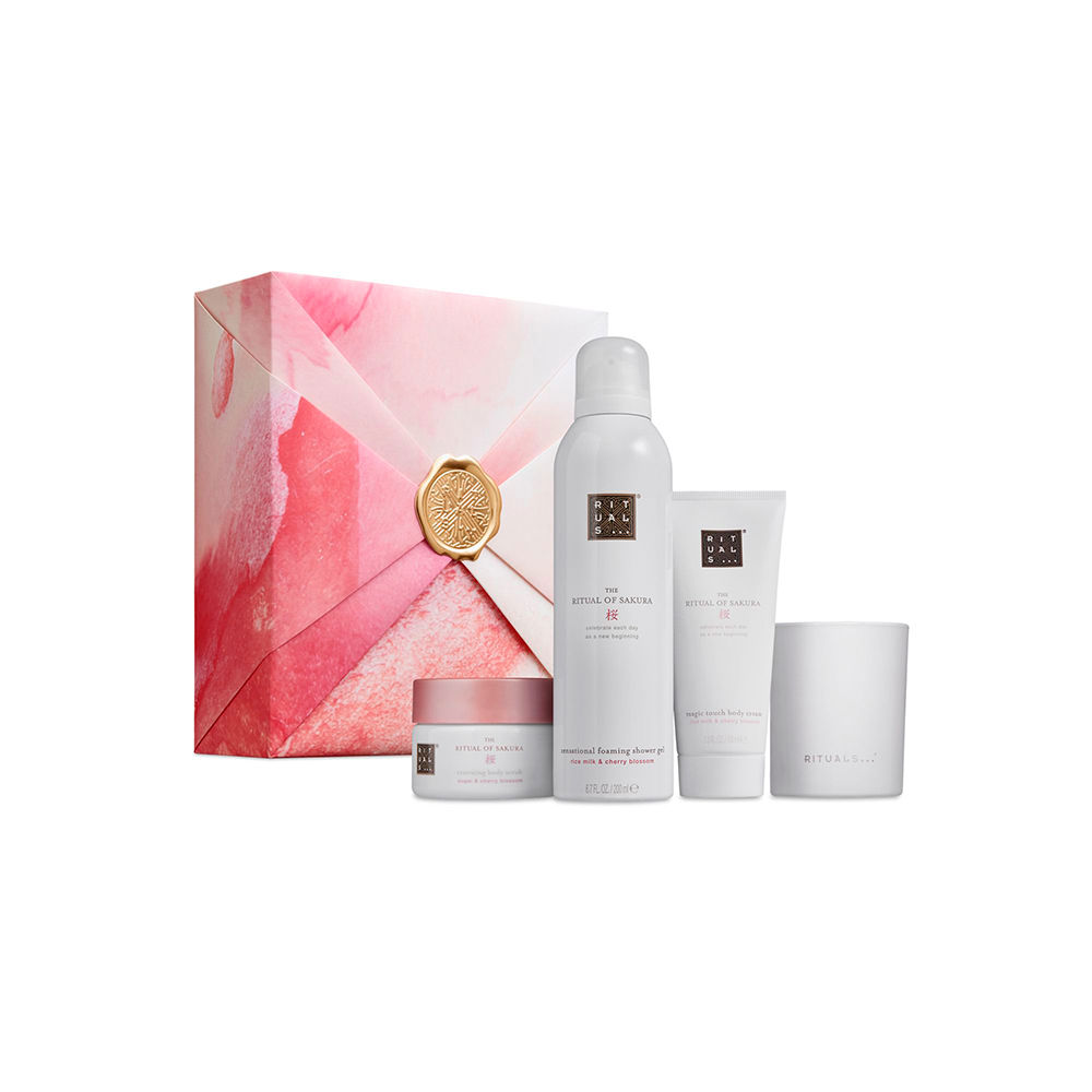 THE RITUAL OF SAKURA MEDIUM GIFT SET, Geles de ducha Rituals - Perfumes Club