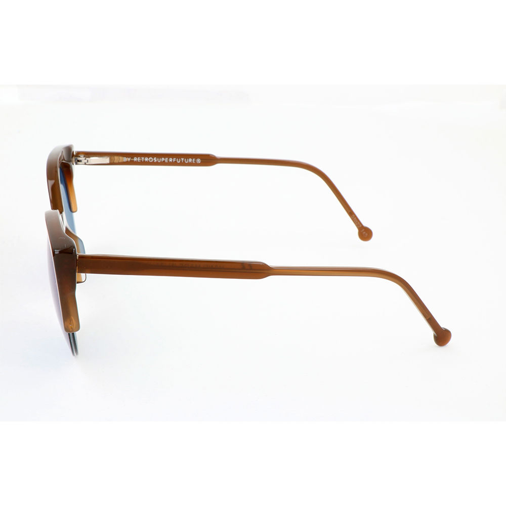 LUCIA DEEP BROWN Adult Sunglasses Retrosuperfuture - Perfumes Club
