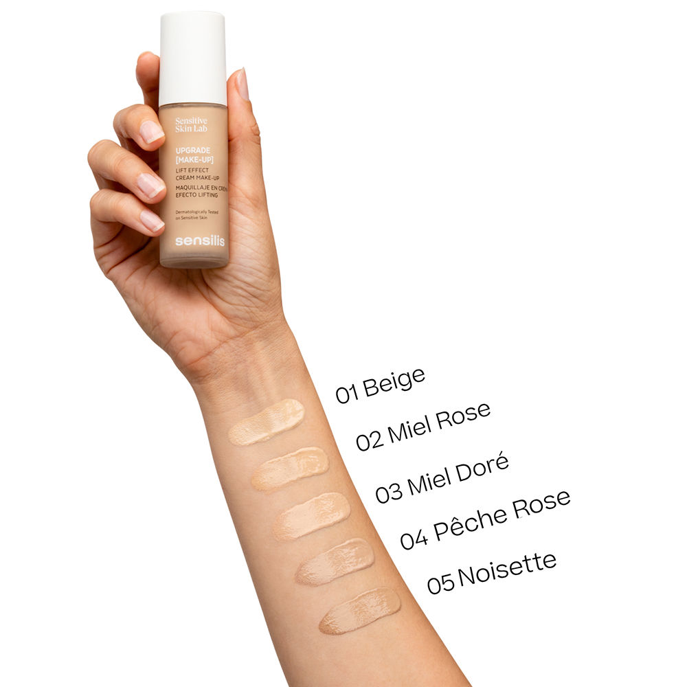 UPGRADE MAKE-UP maquillaje en crema efecto lifting Sensilis · Fondos Fluidos - Perfumes Club