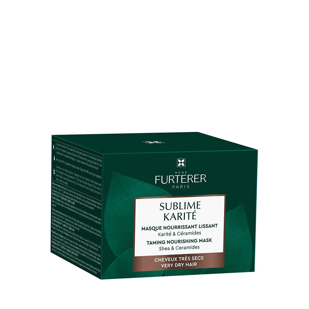SUBLIME KARITÉ Masque lissant nourrissant pour cheveux très secs Rene ...