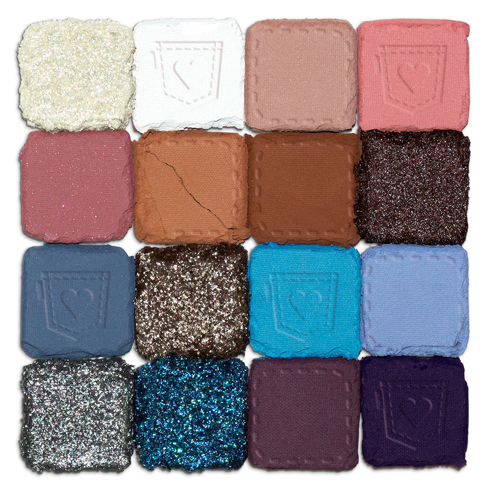 ULTIMATE VINTAGE JEAN BABY eyeshadow palette Nyx Professional Make Up ...