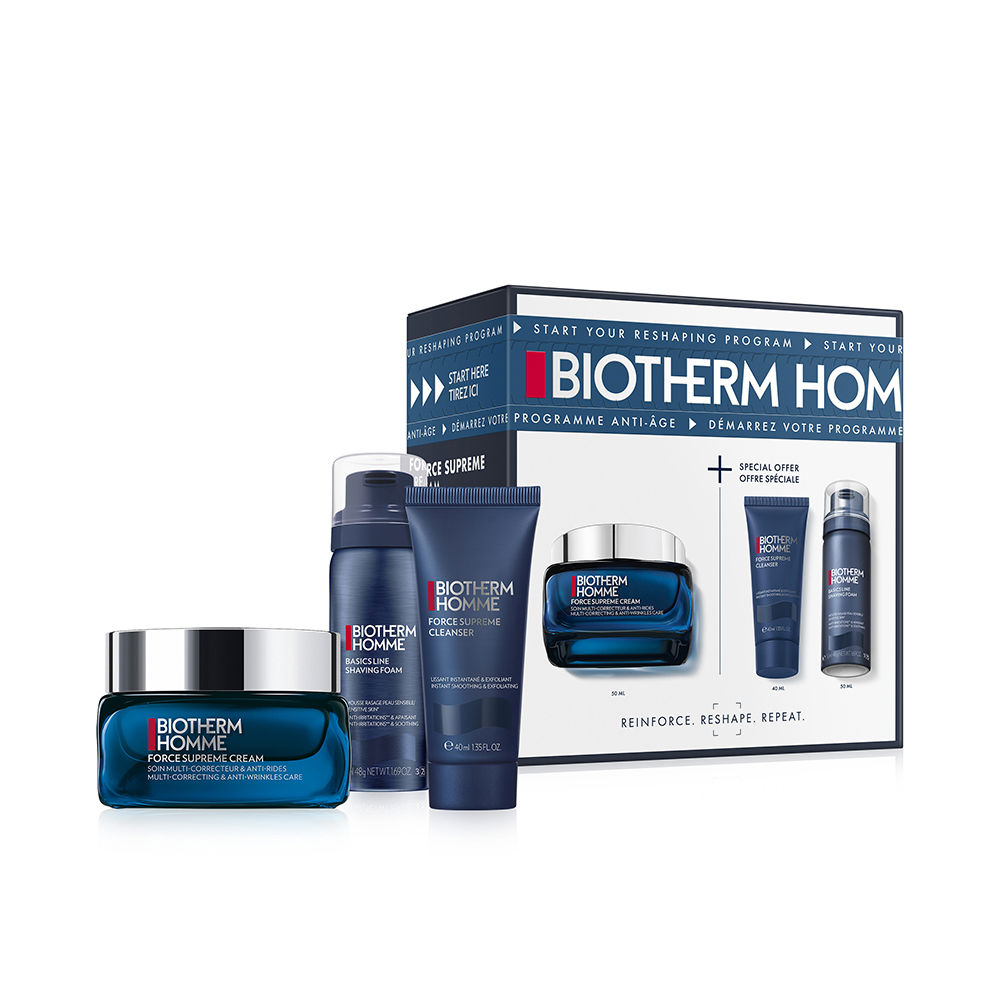 HOMME FORCE SUPREME CREAM CASE Facial Treatments Biotherm - Perfumes Club