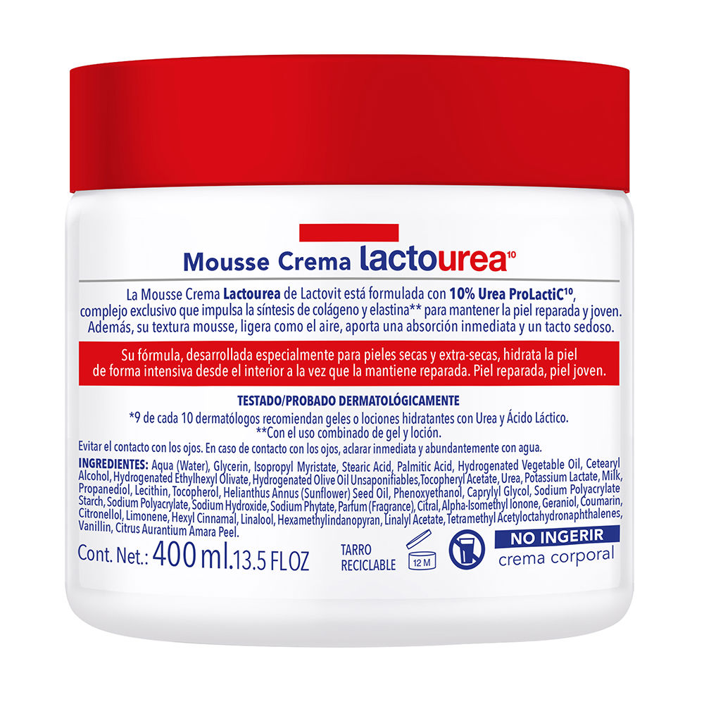LACTO-UREA MOUSSE CREME face & body Facial Treatments Lactovit ...
