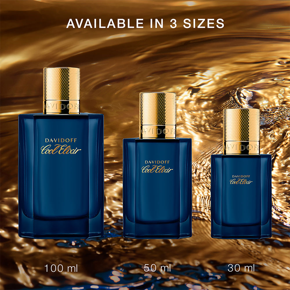 Cool Elixir de Davidoff Homme - Perfumes Club