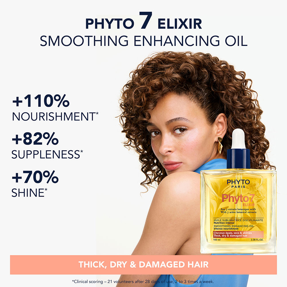 Huile nutrition absolue PHYTO 7 ELIXIR Phyto Traitements Capillaires ...