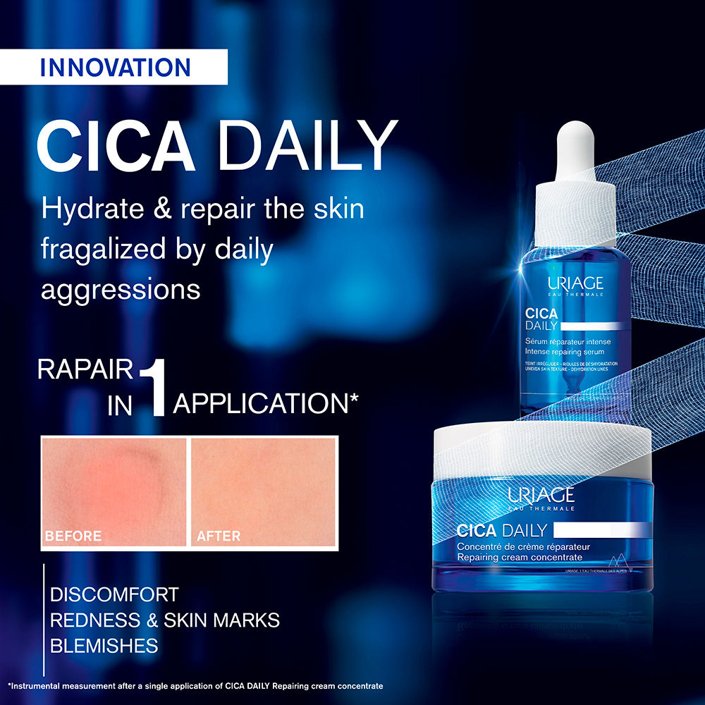 Sérum réparateur intensif CICA DAILY Hydratants et Nourrissants Uriage - Perfumes Club