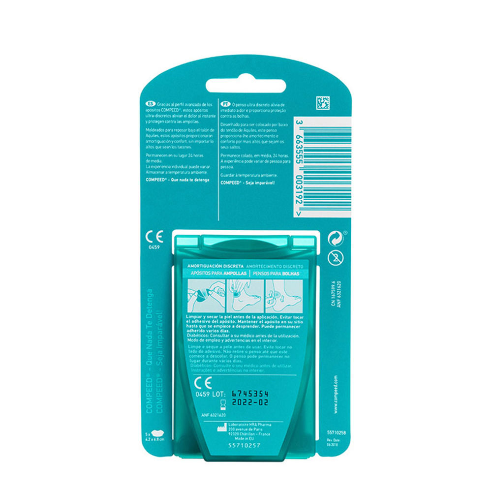 BLISTERS high heels First aid kit Compeed - Perfumes Club