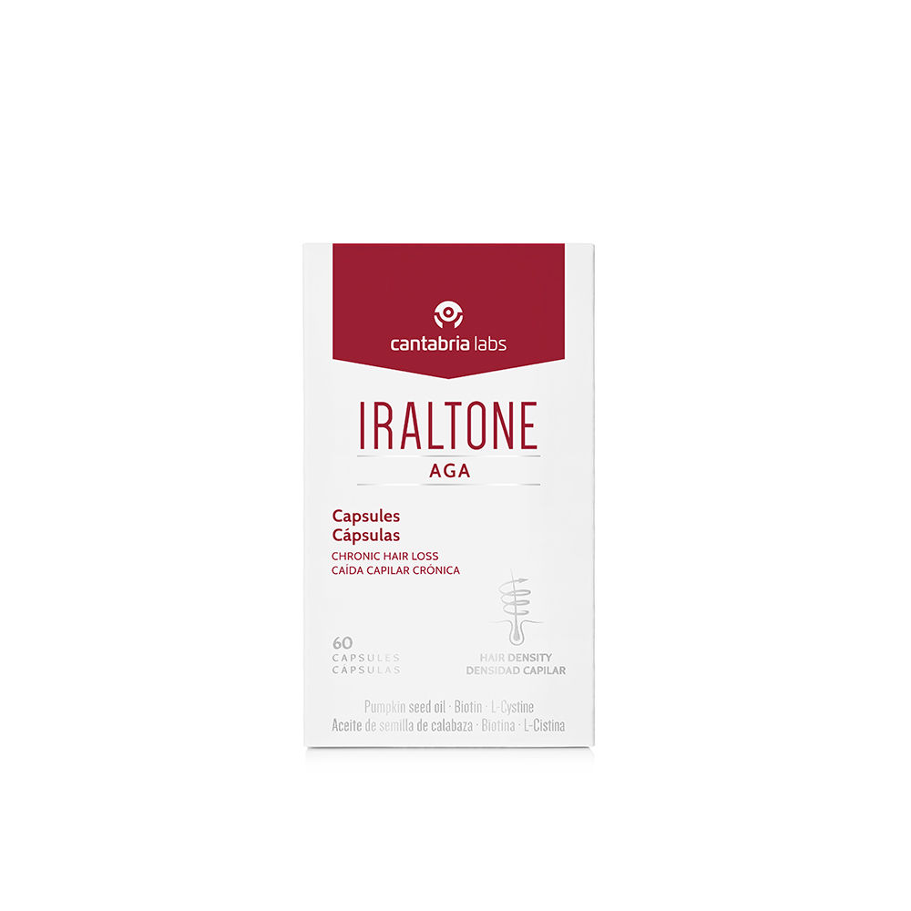 IRALTONE AGA capsules Cantabria Labs Hair fall prevention - Perfumes Club