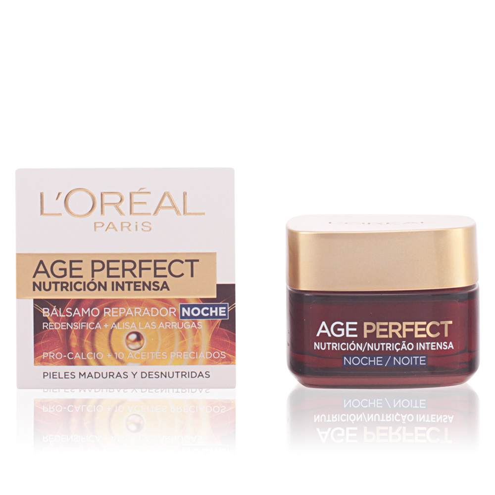 L'Oréal París AGE PERFECT NUTRICION INTENSA crema noche Hidratantes y ...
