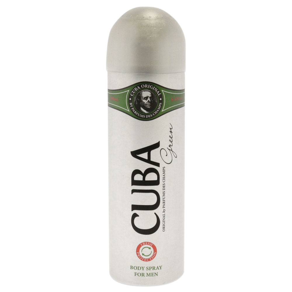 Green Body Spray Cuba Original · precio - Perfumes Club